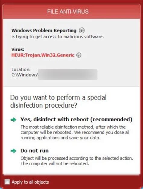 How To Remove HEUR Trojan Win32 Generic BugsFighter