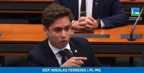 AGORA Nikolas descasca Janones na câmara O maior divulgador de