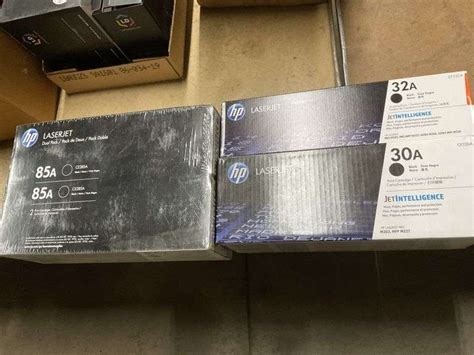 HP LaserJet Printer Cartridges Legacy Auction Company