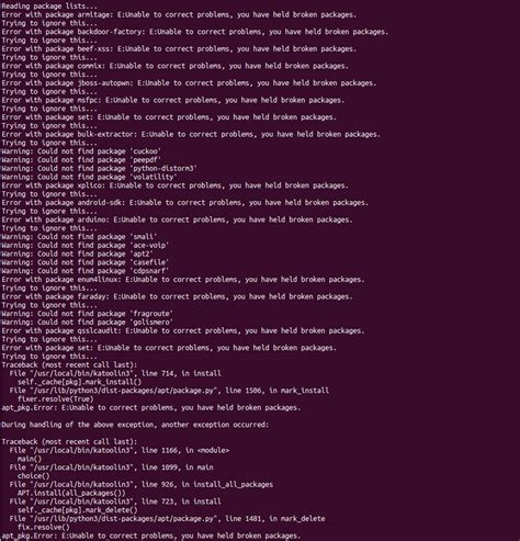 Katoolin Katoolin3 Install In Ubuntu 22 04 3LTS Unable To Correct