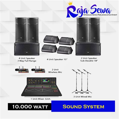 Sound System 10000 Watt