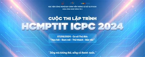thông báo cuộc thi hcm ptit icpc 2024 khoa cÔng nghỆ thÔng tin