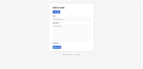 Github Francosparndjangotaskapp Web Application Of Tasks And User