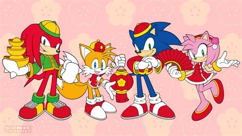 Tails Character Amy Rose Sonic The Hedgehog Anthro Sonic Knuckles Spring Festival Video