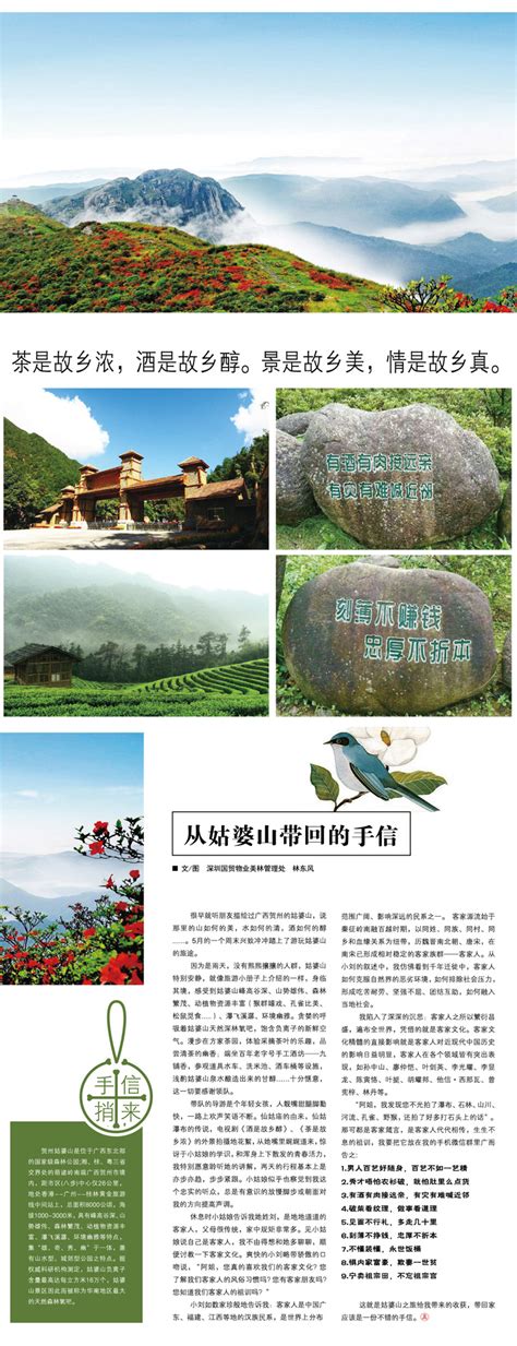 从姑婆山带回的手信 深圳市国贸物业管理有限公司