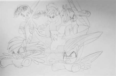 Spiders And Magic Goblin Chase By Alvaxerox On Deviantart