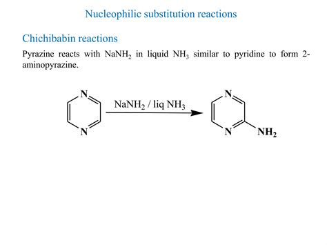 Synthesis And Reactions Of Pyrazine Pptx