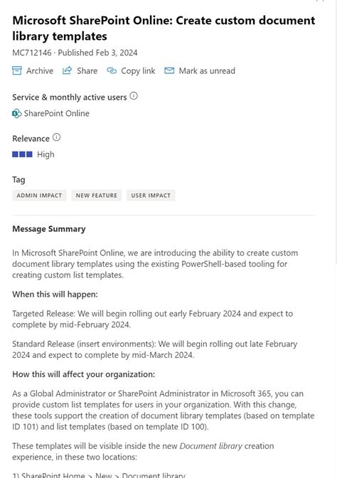 Marcel Broschk On Linkedin Create Custom Document Library Templates In