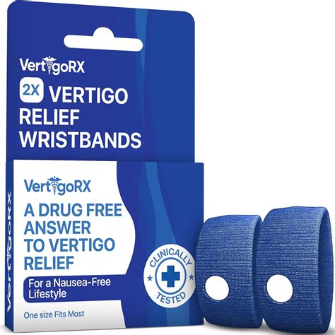 Vertigorx Vertigo Relief Wristbands Vertigo Treatment Supporting