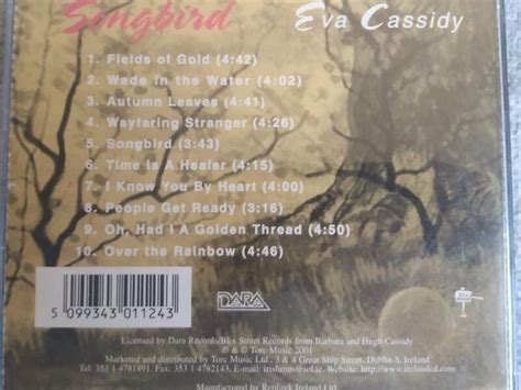 Eva Cassidy Songbird Cd 2001 Compilation Folk Vocal Ex For Sale In