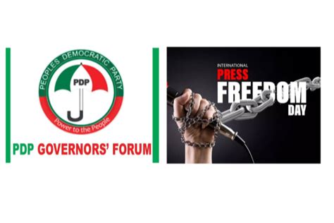 Pdp Governors Forum Marks World Press Freedom Day Pdp Governors Forum