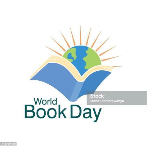 โลโก้วันหนังสือโลก ภาพประกอบสต็อก ดาวน์โหลดรูปภาพตอนนี้ กระดาษ วัสดุ กลางวัน การศึกษา