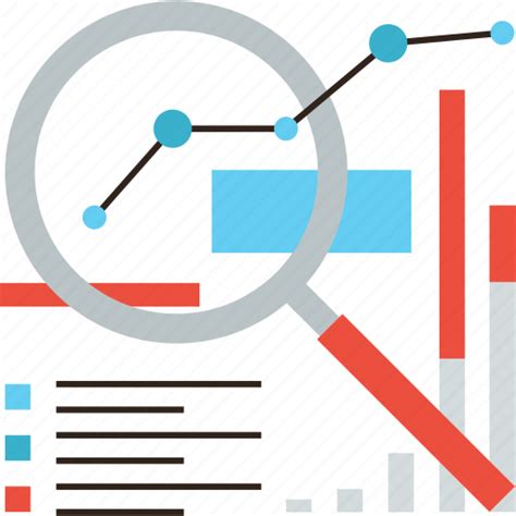 Analysis Analytics Analyze Chart Data Information Scrutiny Icon
