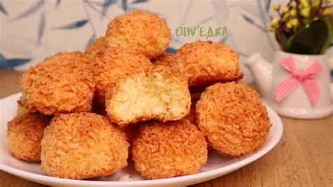 Печенье без муки и масла с кокосом