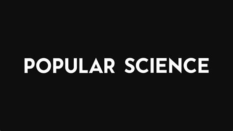Science Font