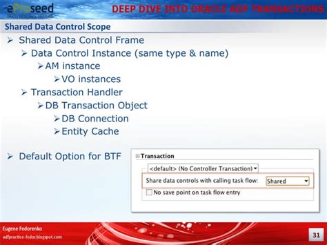 Deep Dive Into Oracle Adf Transactions Pdf Databases Computer