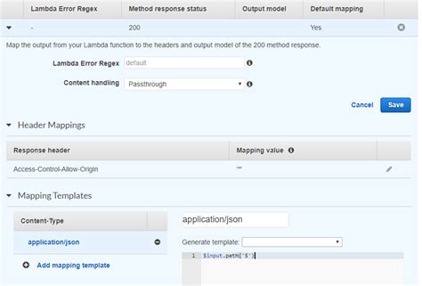 Python AWS API Gateway POST Method Response Error Stack Overflow