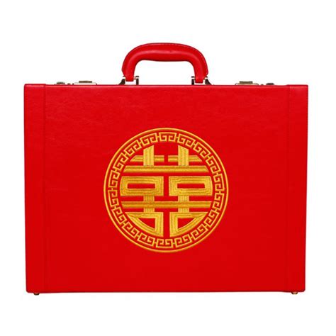 结婚礼金盒提亲聘礼箱彩礼钱盒子装万元红包订婚用品大全10万箱子虎窝淘