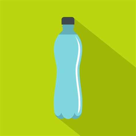 Premium Vector Water Bottle Icon Flat Illustration Of Water Bottle