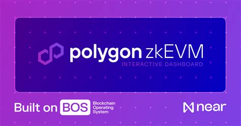 Interactive Polygon Zkevm App Dashboard Launches On The Near Blockchain Operating System Near