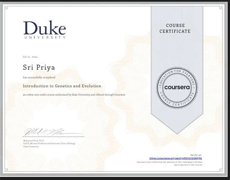 Hey Connections Happy To Share That I Have Completed Introduction To Genetics And Evolution