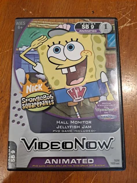 VIDEO NOW DISC SPONGEBOB FOR VIDEONOW XP SYSTEM SB 9 Hall Monitor