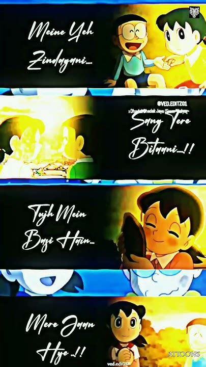 Nobita💞shizuka🥀 New Whatsapp Love Status Doraemon Status🥀 New