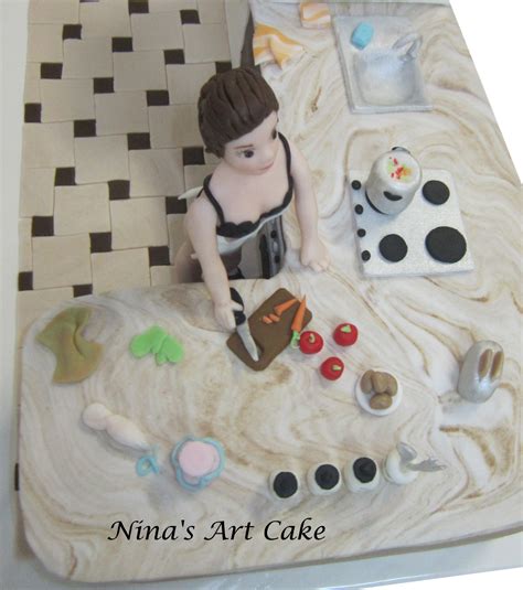 Ninas Art Cake Tort Bucatareasa Sexy
