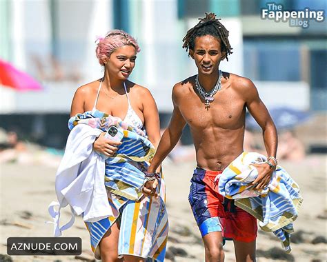 Sab Zada And Jaden Smith Get Sexy On The Beach In Malibu Aznude