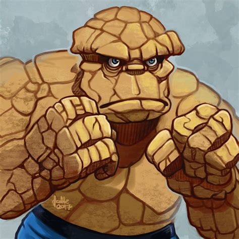 Daily Sketches The Thing By Fedde On Deviantart