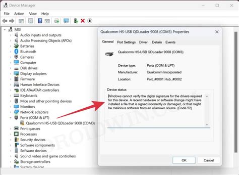 Fix Windows Cannot Verify The Digital Signature For The Drivers
