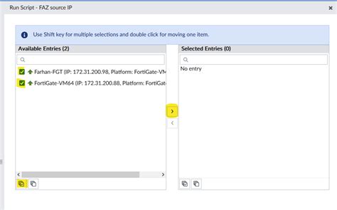 Technical Tip Use Tcl Script In Fortimanager To S Fortinet Community