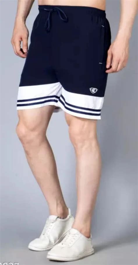Nylon Solid Mens Sports Ns Lycra Shorts Regular Fit At Rs 85piece In