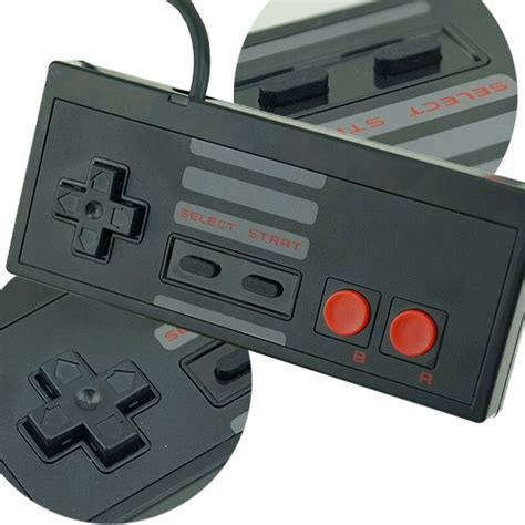 Retro Wired Classic Usb Joystick Gamer Fuss