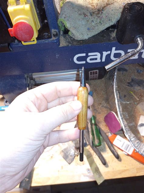 Turning A Wooden Pen With Inlays 11 Steps With Pictures Instructables