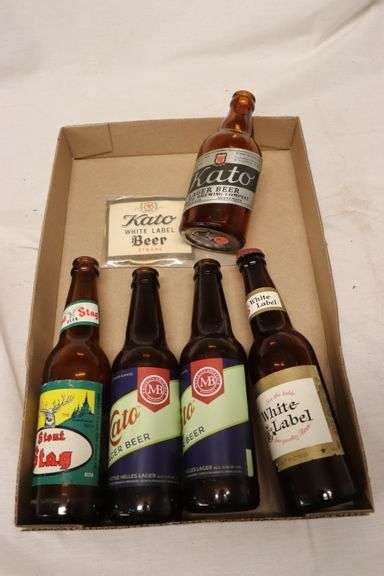 Kato Beer Bottles Ziemer Hilbrands Auctions