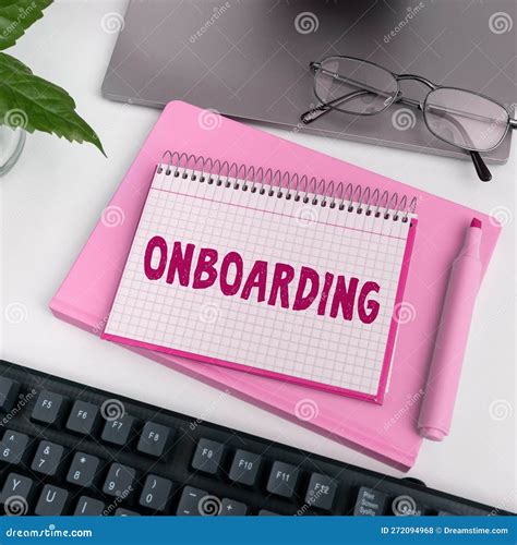 Conceptual Display Onboarding Business Concept Action Process Of Integrating A New Employee