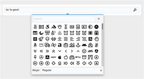 Font Awesome Picker TeslaCloud Studios Documentation