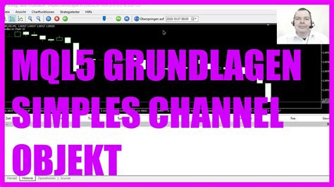 MQL5 TUTORIAL GRUNDLAGEN 91 SIMPLES CHANNEL OBJEKT YouTube