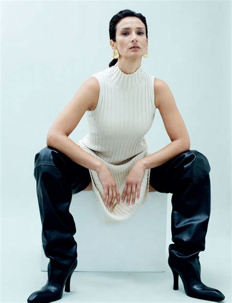 Indira Varma Lofficiel Italy Summer 2022 Issue • Celebmafia