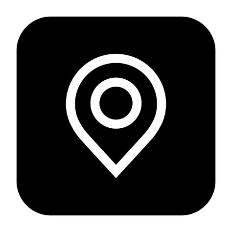 map pointer line outline icon 22712651 vector art at vecteezy