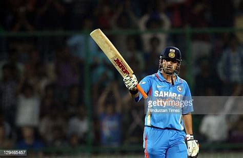 Cricket Player Gautam Gambhir Photos And Premium High Res Pictures