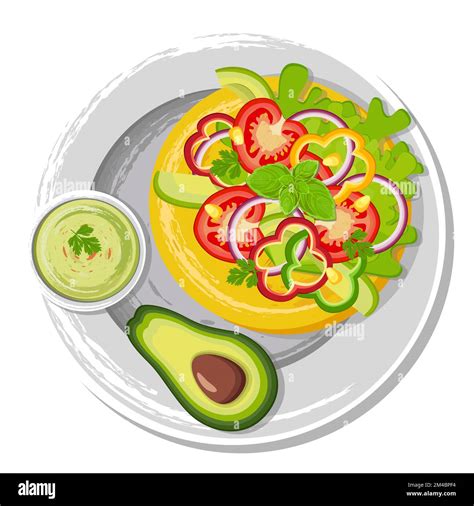 Las Tostadas Son Un Tipo De Plato Mexicano Hecho De Tortillas De Maíz