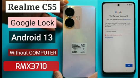 Realme C55 Frp Bypass Android 13 Without Computer All Realme Android