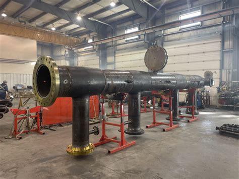 Inlet Header For Large Industrial Complex Hranco Industries Ltd