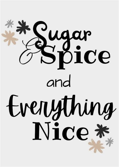 Sugar And Spice And Everything Nice Meaning Sugar And Spice