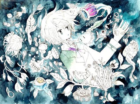 下手な感情表现 星梦戸的植物景观插画图片 BoBoPic