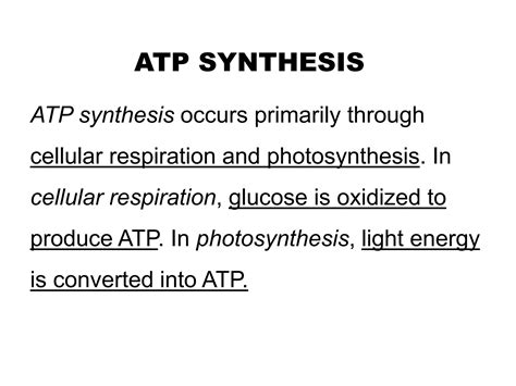 Atp Adp Cycle Pptx