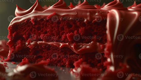 Indulgent Gourmet Dessert With Chocolate Cream And Fresh Berries