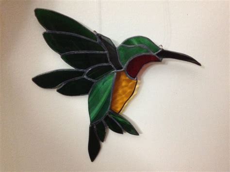 Stained Glass Hummingbird Stained Glass Birds Stained Glass Patterns